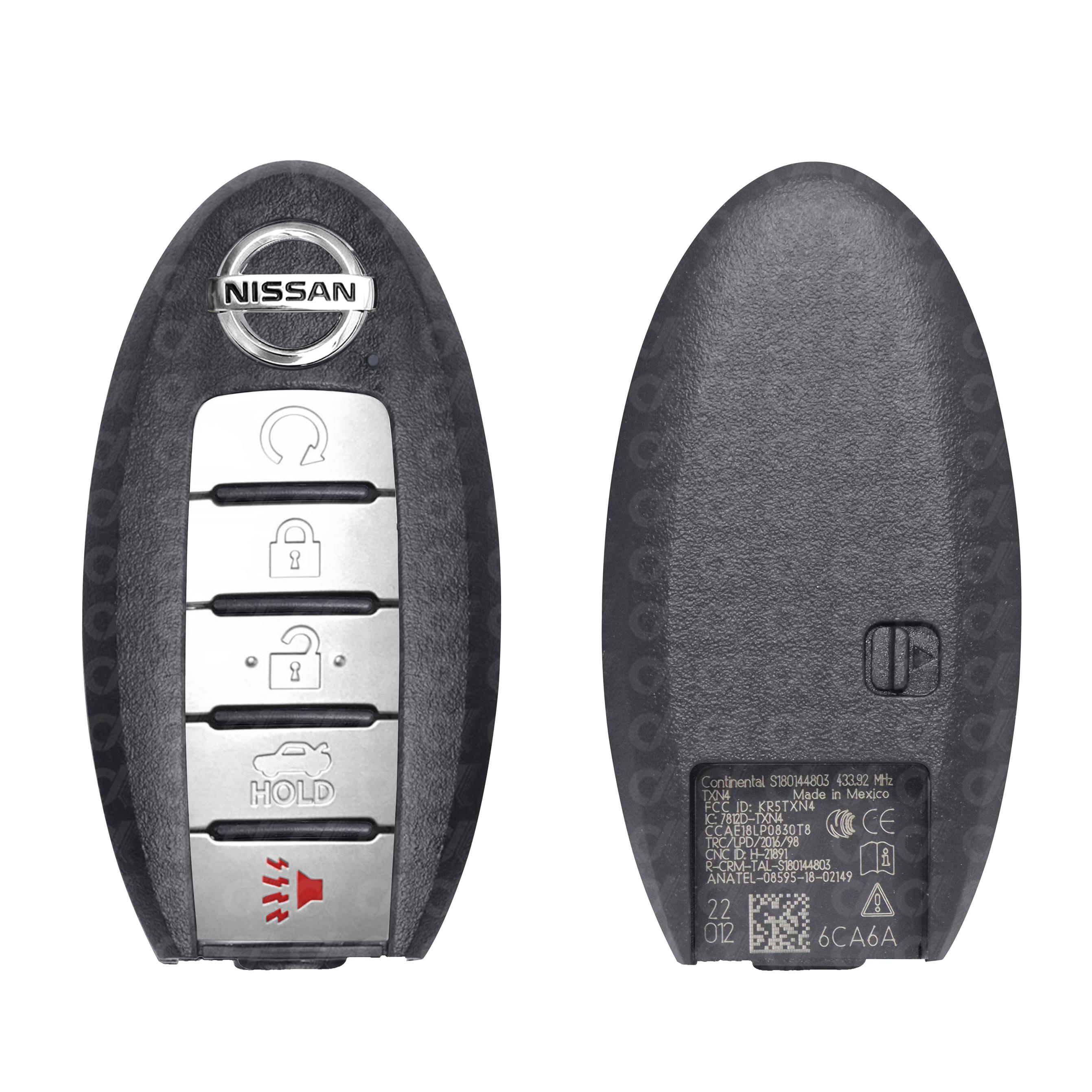 Nissan Altima Sentra 2019-2022 Genuine Used Smart Key 4+1 Buttons ...
