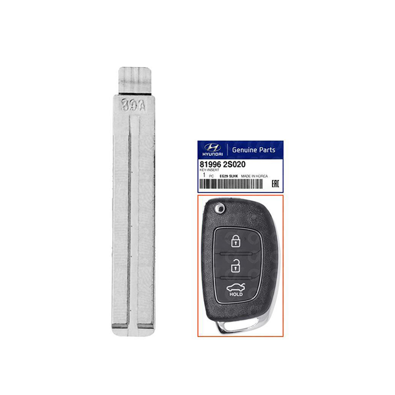 Hyundai Sonata 2014 Genuine Flip Remote Key Blade 81996-2S020