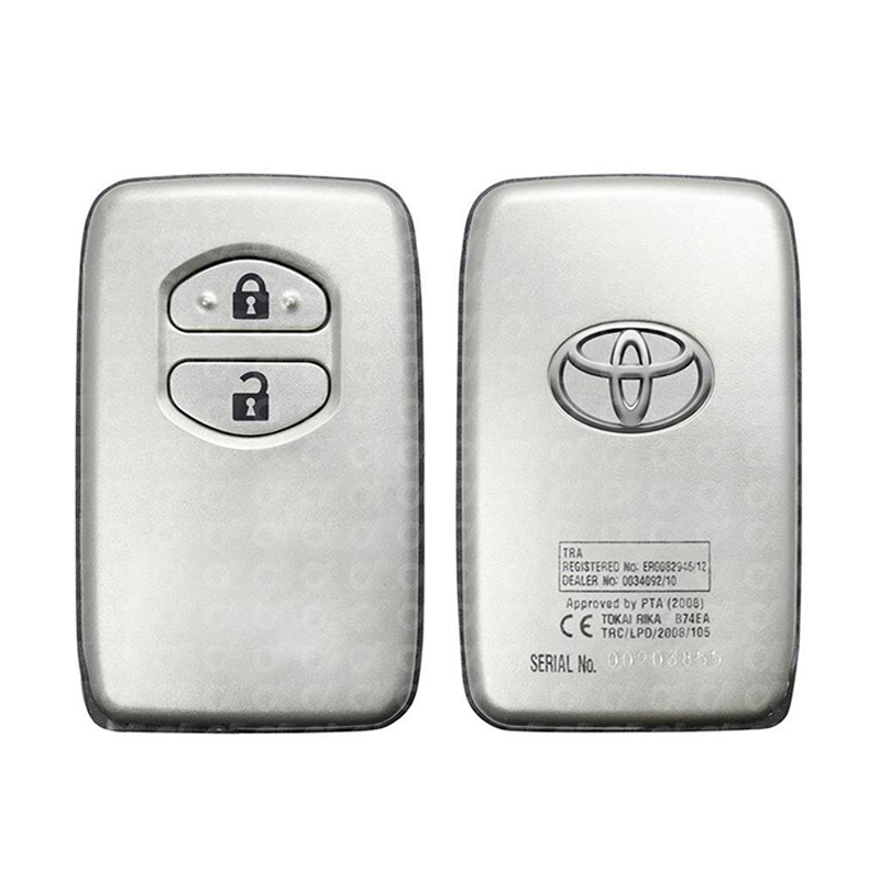 Toyota Prado 2010-2017 Genuine Smart Remote Key 2 Buttons 433MHz 89904 ...