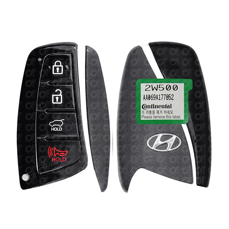 Hyundai Santa Fe 2015-2018 Genuine Smart Remote Key 4 Buttons 433MHz ...