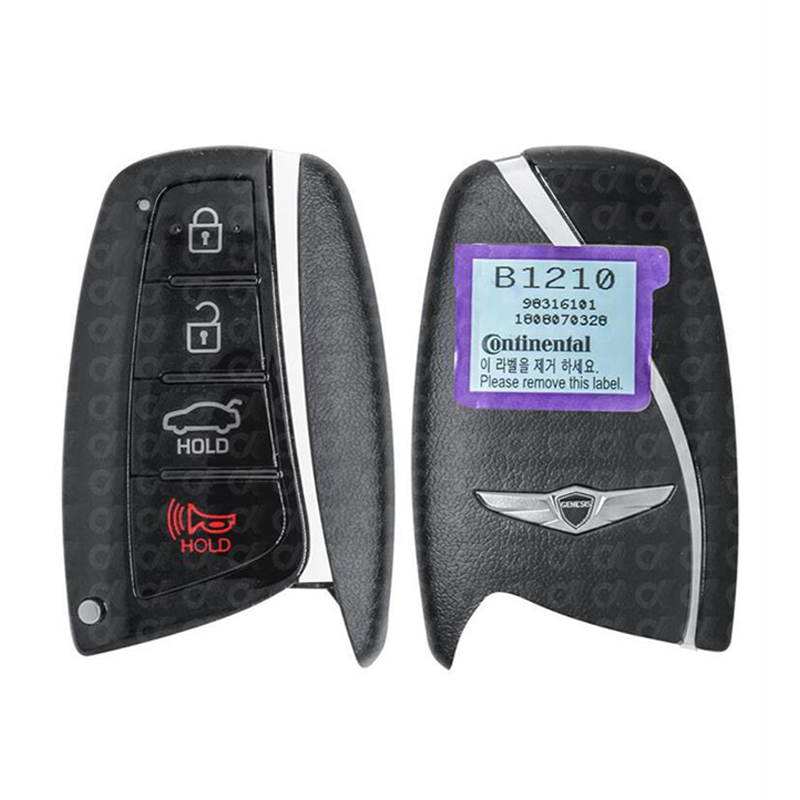 Hyundai Genesis 2015-2016 Genuine Smart Remote Key 4 Buttons 433MHz ...