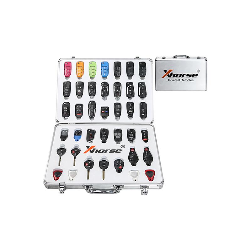 Xhorse Universal Remote Key Full Set 39 Pieces XKRSB1EN work with VVDI ...