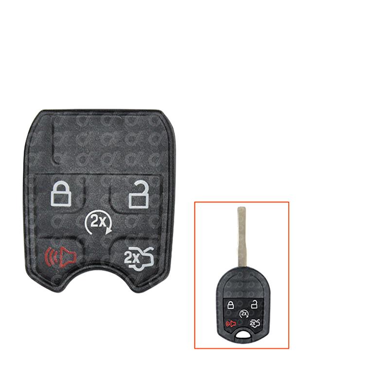 Ford Aftermarket Rubber Remote 5 Buttons
