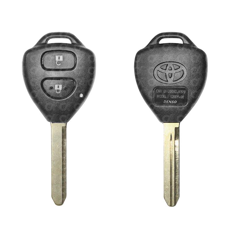 Toyota Aftermarket Remote Key Shell 2 Buttons TOY47 Blade