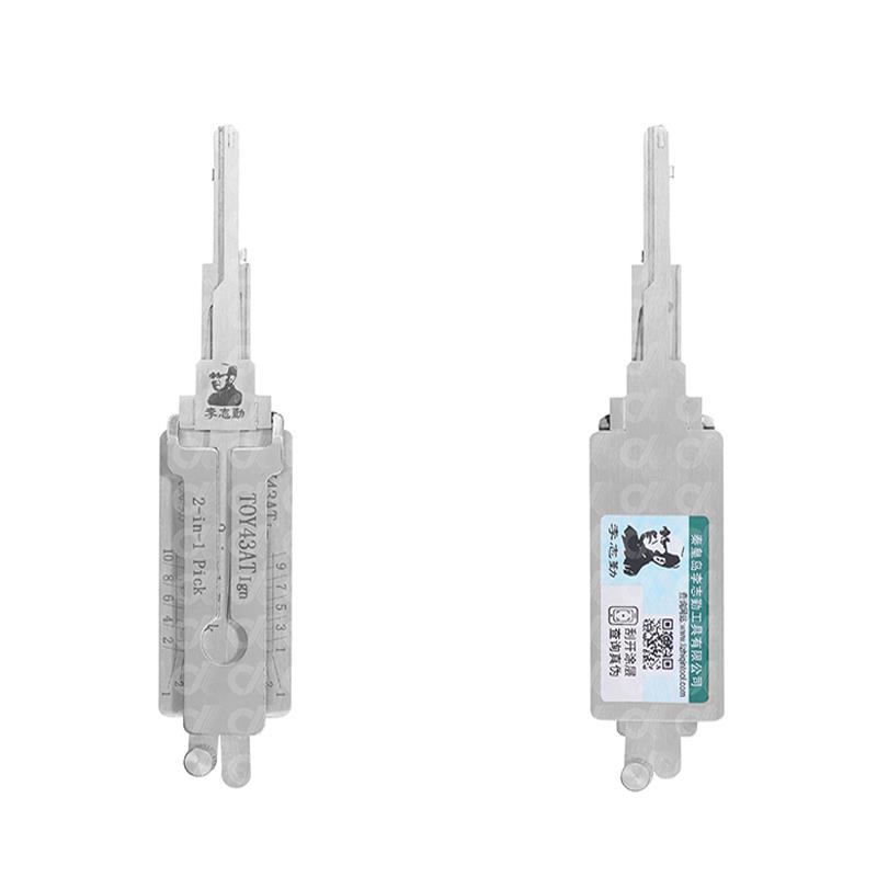 Original Lishi TOY43AT 2-in-1 Decoder and Pick for Toyota (Ignition)
