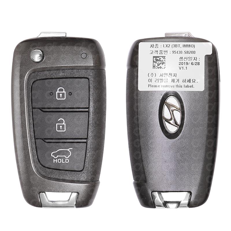 Hyundai PALISADE 2019 Genuine Flip Remote Key 433MHz 95430-S8200