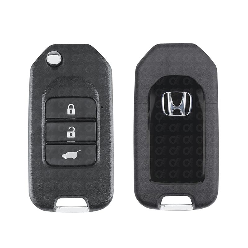 Honda CR-V 2013-2015 Genuine Without Bag Flip Remote Key 3 Buttons ...