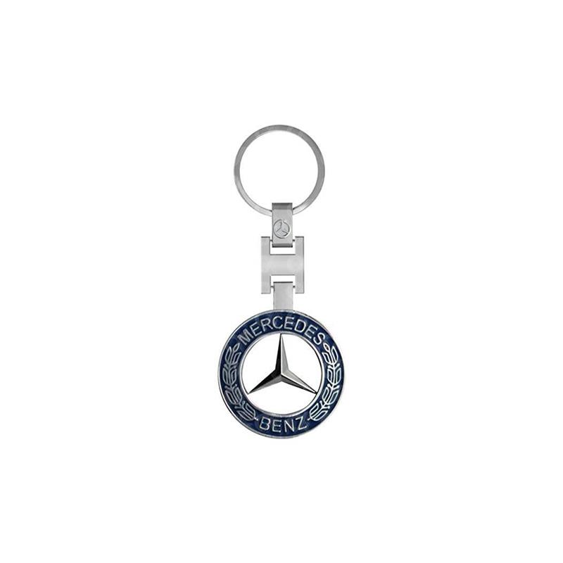 Mercedes Blue & Silver Key Chain Big Size