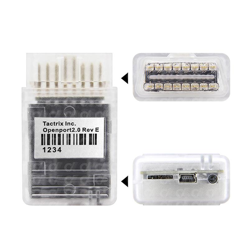 2022 Full Chip Version Tactrix Openport 2.0 + Ecuflash Cable J2534