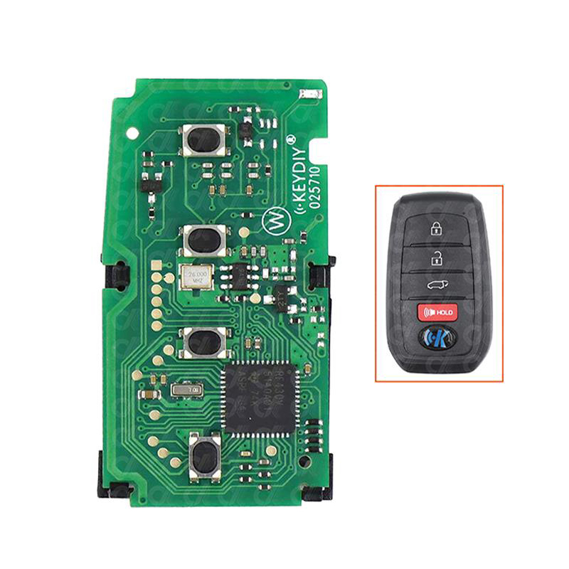 Keydiy KD Universal Smart Remote Board 3+1 Buttons Toyota Lexus Type TB01