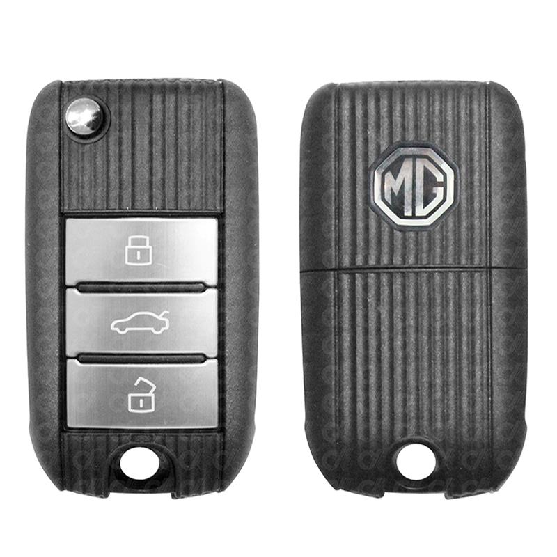 MG MG3 MG6 MG5 2018-2020 Flip Remote Key Non Keyless Go 3 Buttons ...