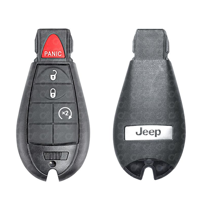 Jeep Cherokee 2014-2022 Fobik Genuine Without Bag Remote Key 4 Buttons ...