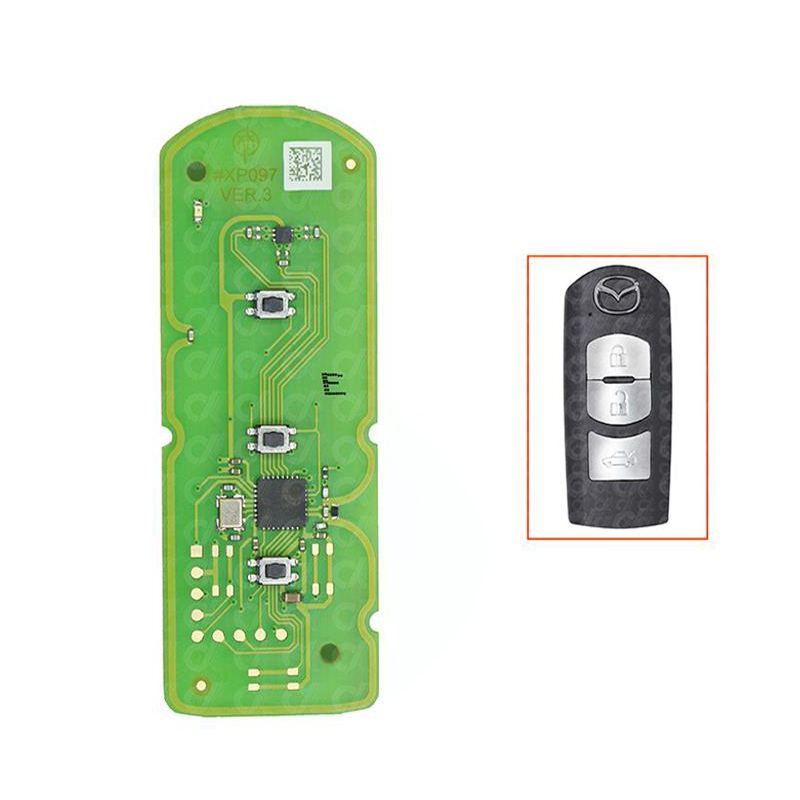 Xhorse XZMZD6EN Special Smart Remote Key PCB 3 Buttons Exclusively for ...