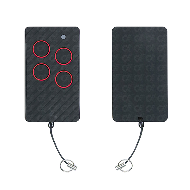 Universal Garage Remote Duplicator 4-Button Multi-Frequency 286-868MHz Red