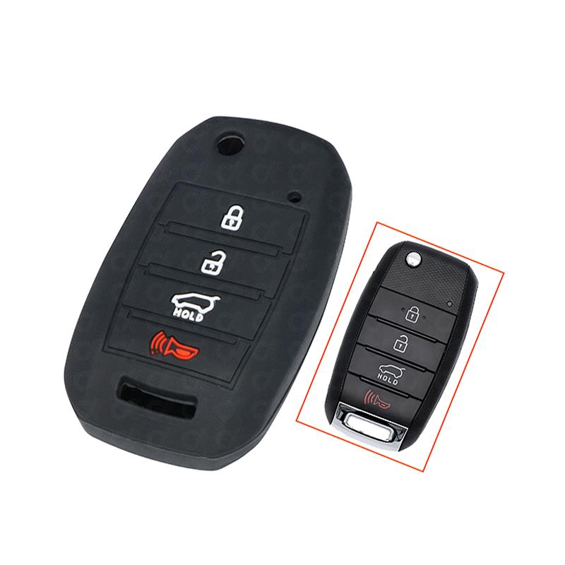 Silicone Cover For KIA Flip Remote Key 4 Buttons