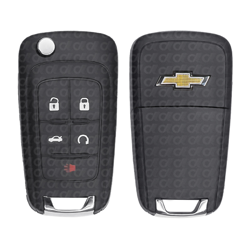 Chevrolet Cruze 2010-2019 Genuine Used Flip Key 4+1 Buttons 315MHz 13500221