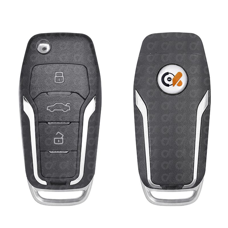 CK Universal Flip Key R2 Wired Series 3 Buttons Ford AWFR02EN R2-17-3