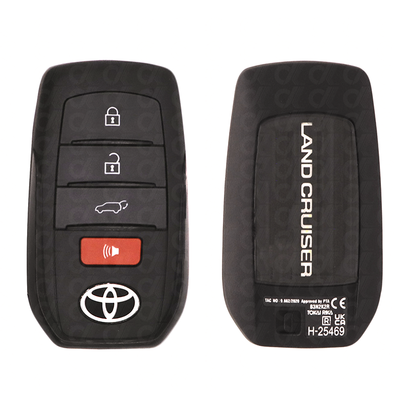 Toyota Land Cruiser Prado 2024-2025 Genuine Smart Key 3+1 Buttons ...
