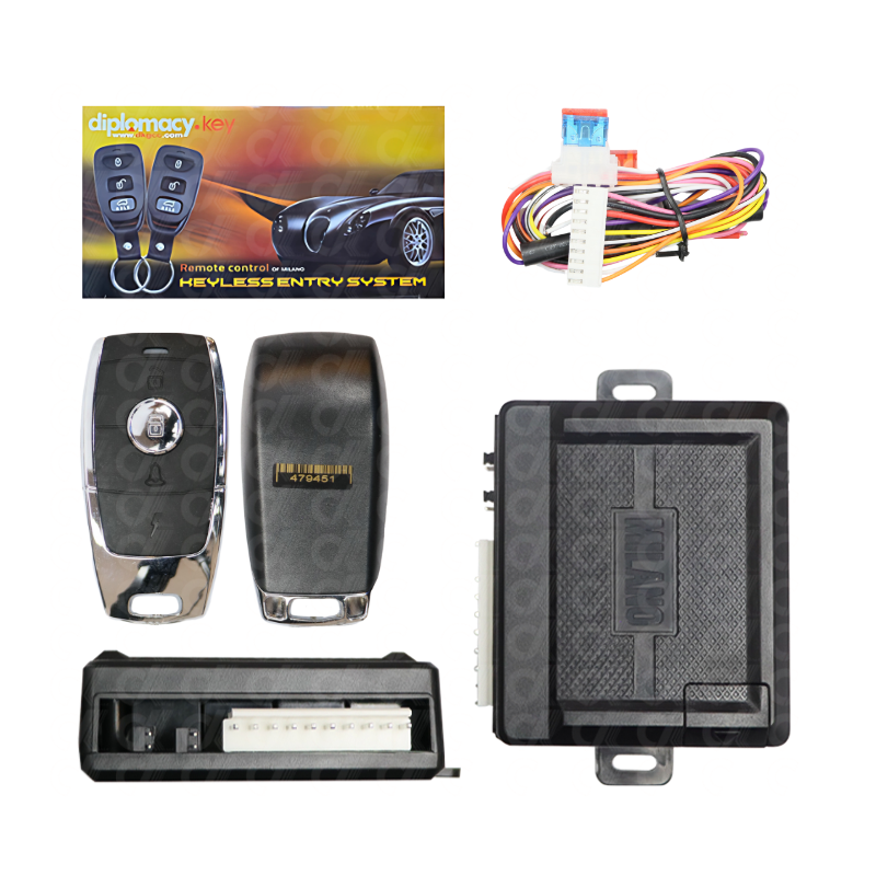 MB Style Remote 3+1 Buttons LJ412 | Dkgcc Universal