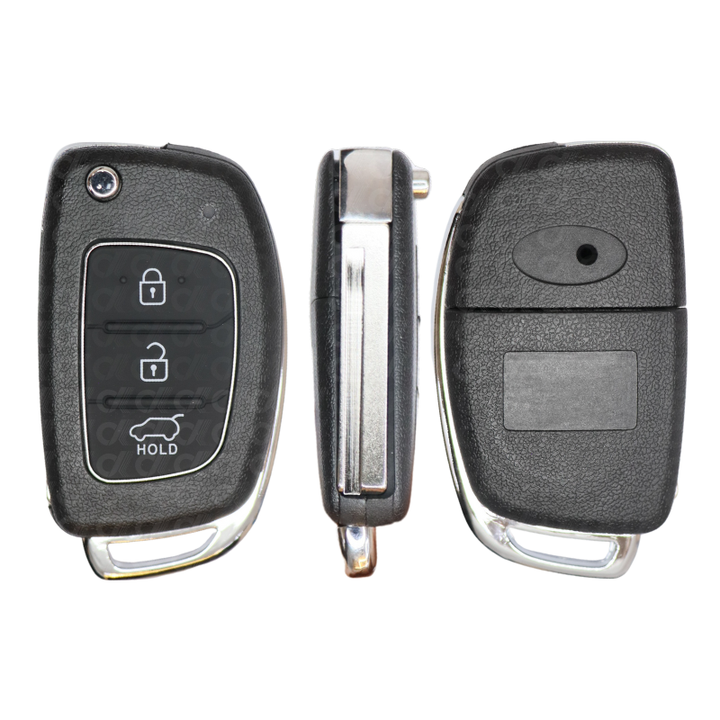 Hyundai Accent Aftermarket Flip Key Shell 3 Buttons HYN17 Blade SUV Type