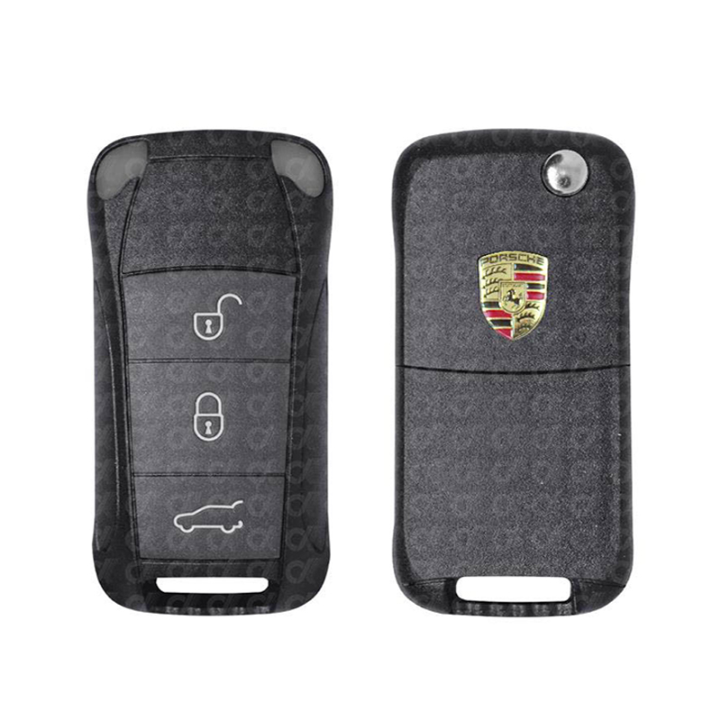 Porsche Cayenne 2003-2009 Aftermarket Flip Remote Key 3 Buttons 315MHz ...