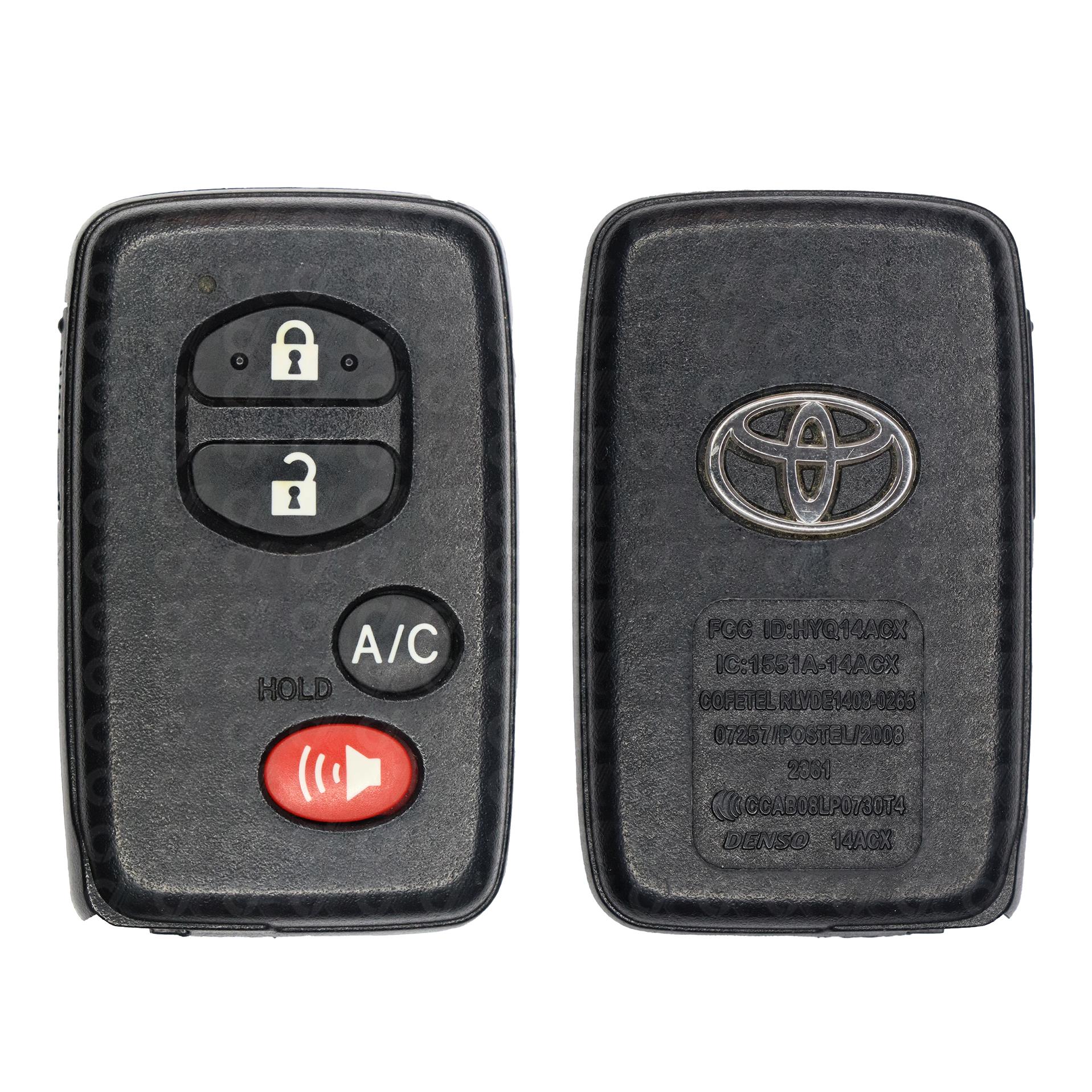 Toyota Prius 2010-2015 Genuine Used Smart Key 3+1 Buttons 315MHz 89904 ...