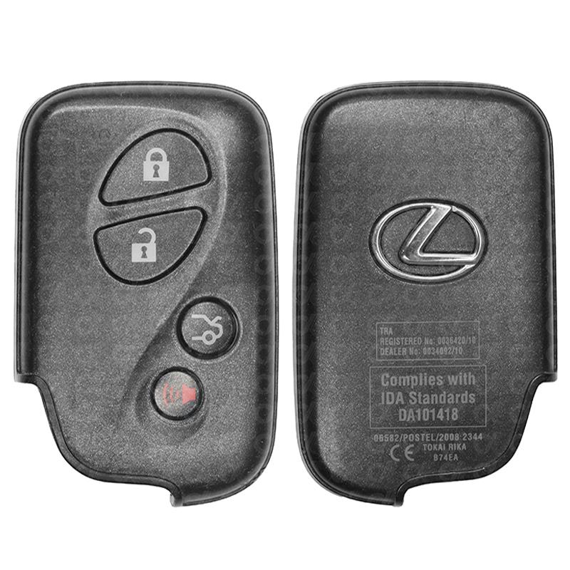 Lexus LS460 Gulf 2007-2012 Genuine Used Smart Key 3+1 Buttons 433MHz ...