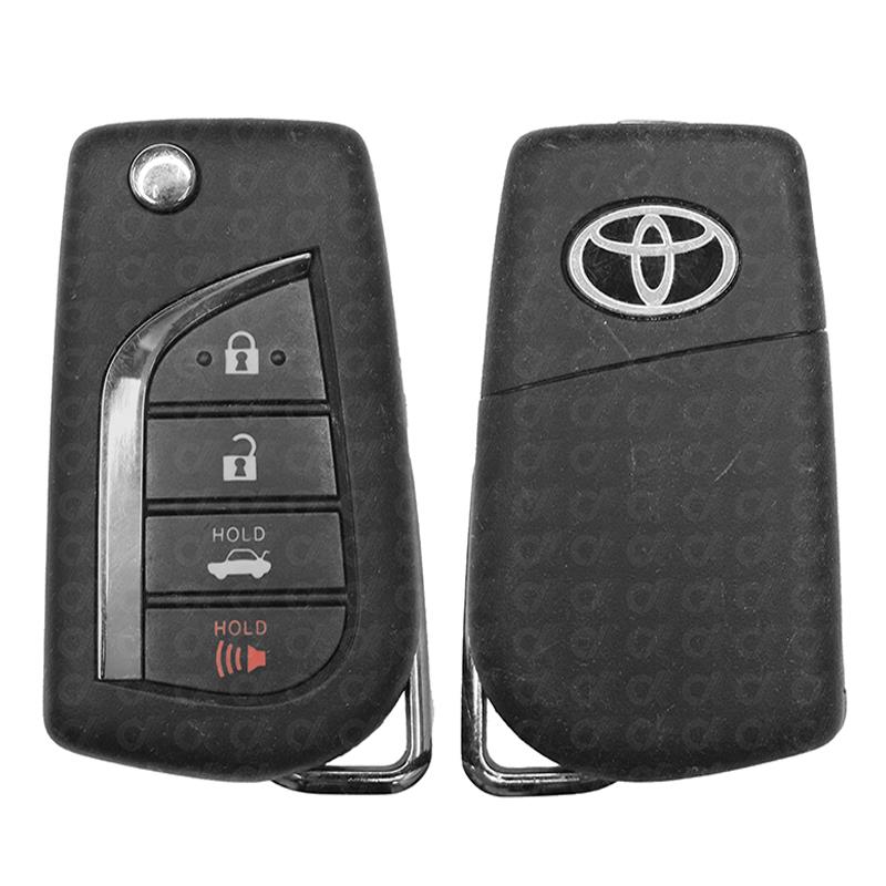 Toyota Camry Corolla 2018-2023 Genuine Used Flip Key 3+1 Buttons 312.10 ...